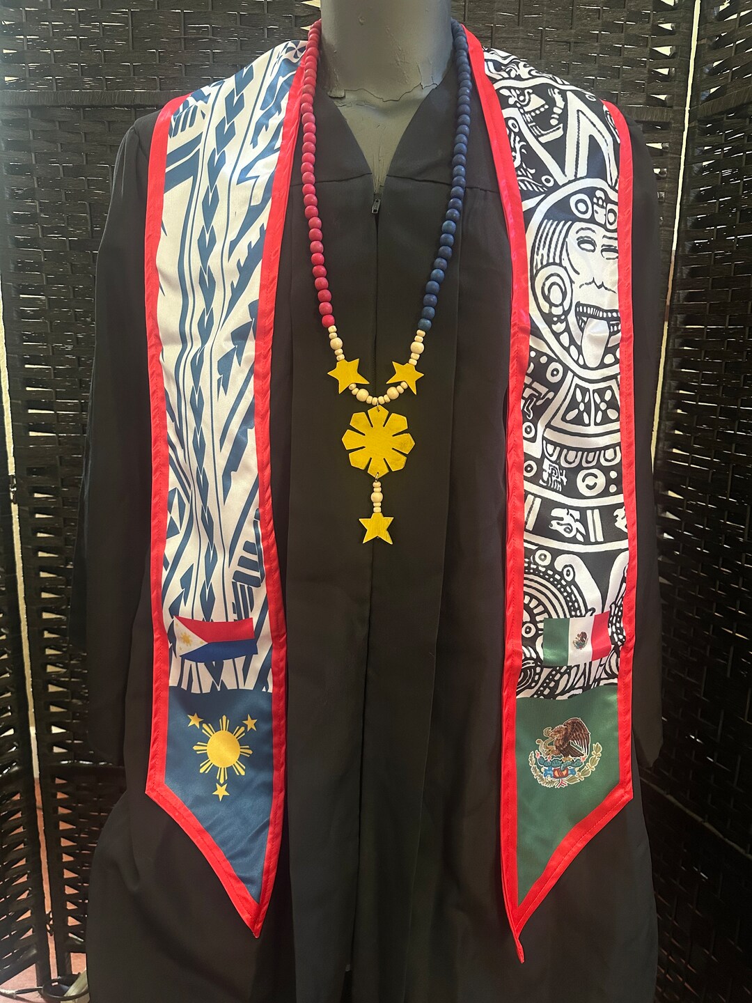 Philippines Filipino 3 Stars and Sun Graduation Stole MADE IN ...