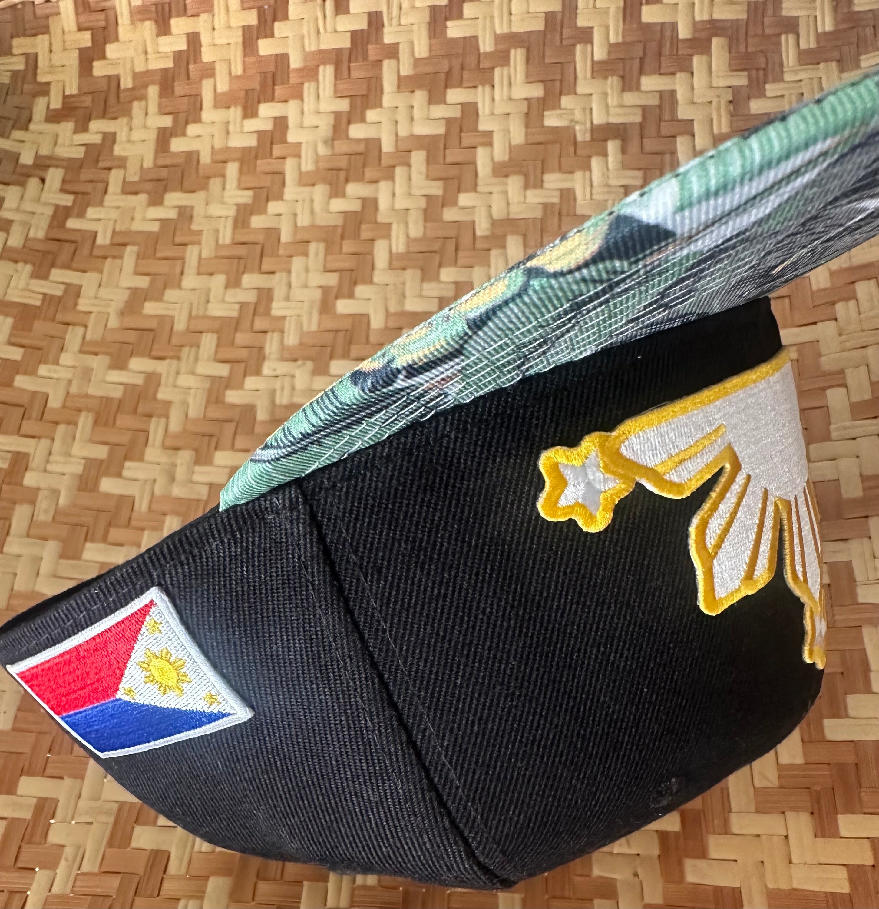 Filipino Philippines Pinoy Pinay 3 Stars and Sun Banana Print Brim ...