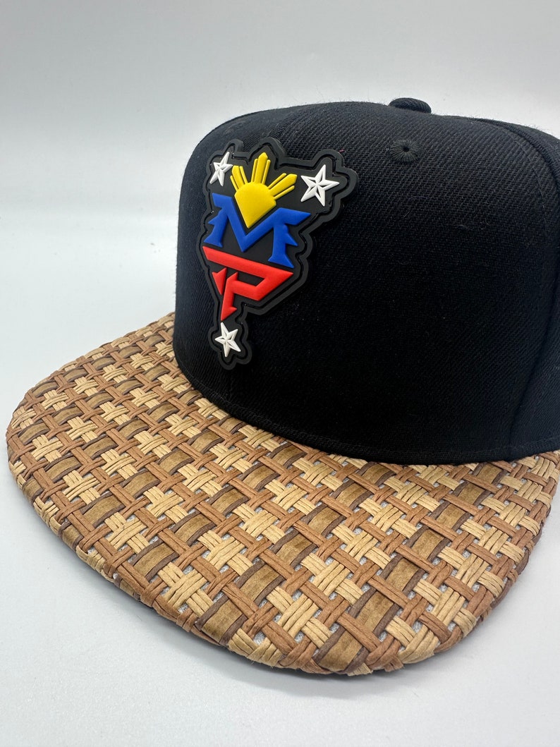 Philippines Flag Banig Weave Manny Pacquiao PVC Filipino Flag Stitched ...