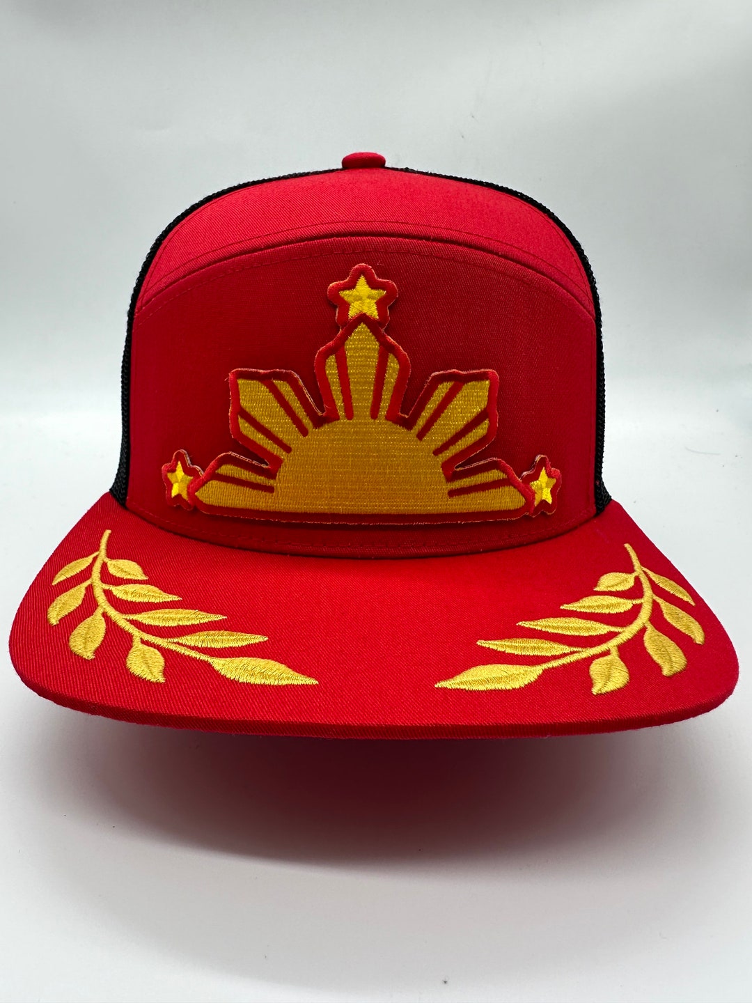 Philippines Filipino Tribal Banig Brim Weave 3 Stars and Sun Custom ...