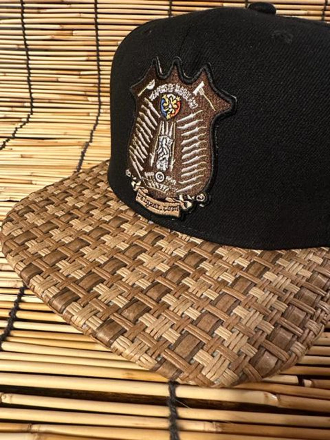 Philippines Filipino Weave Banig Flag Puff Stitched 3 Stars and Sun ...