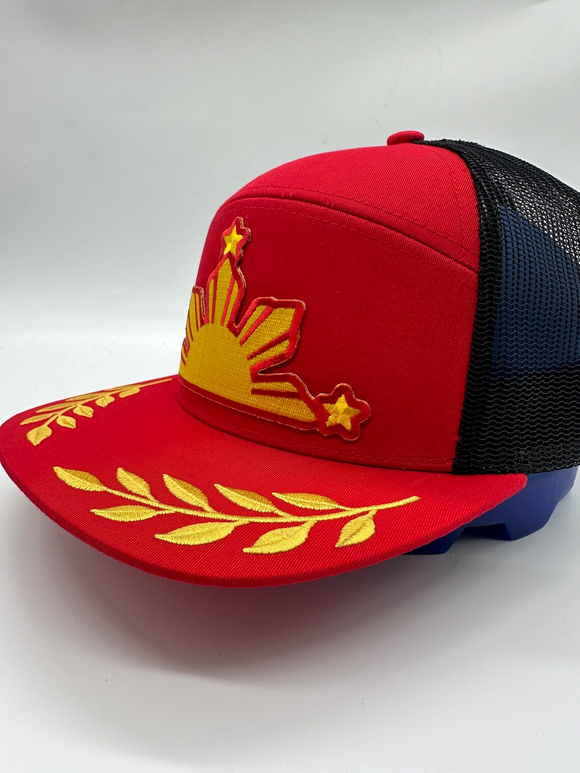 Philippines Filipino Tribal Banig Brim Weave 3 Stars and Sun Custom ...