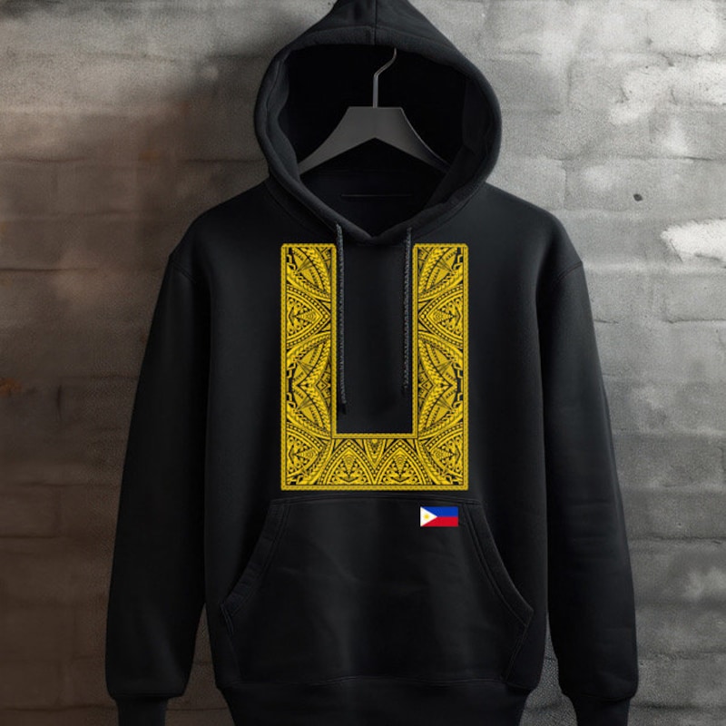 Tribal Filipino Hoodie - Etsy