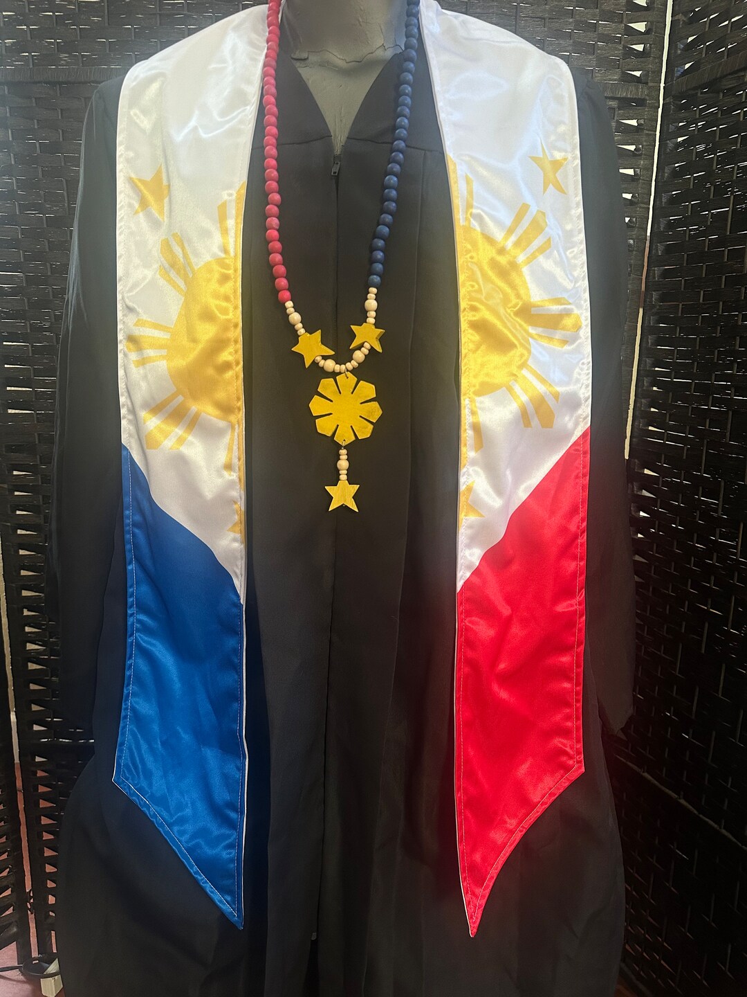 Philippines Filipino 3 Stars and Sun Graduation Stole MADE IN ...