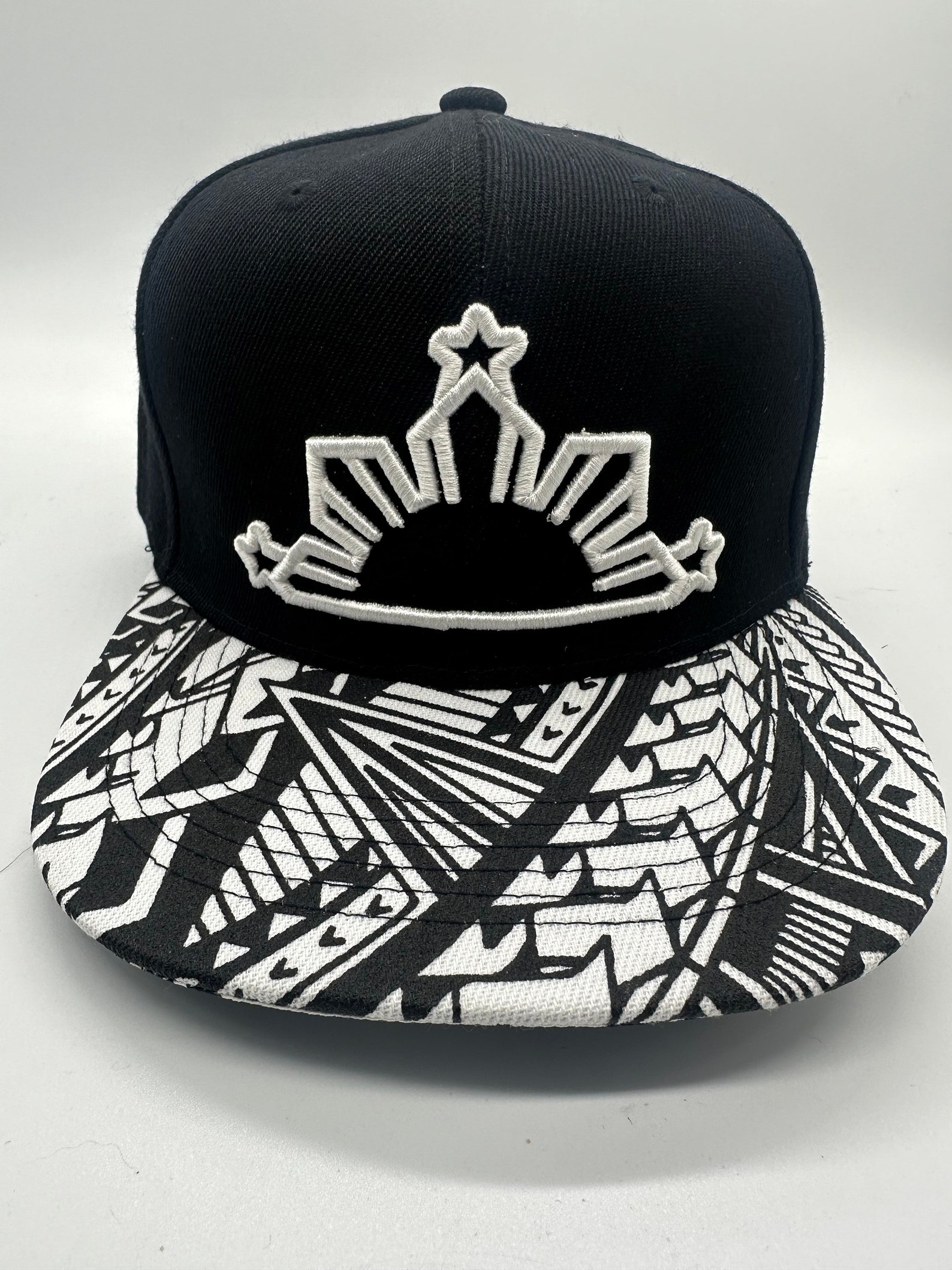 Philippines Filipino Tribal Brim Islands Puff Stitched 3 Stars and Sun ...