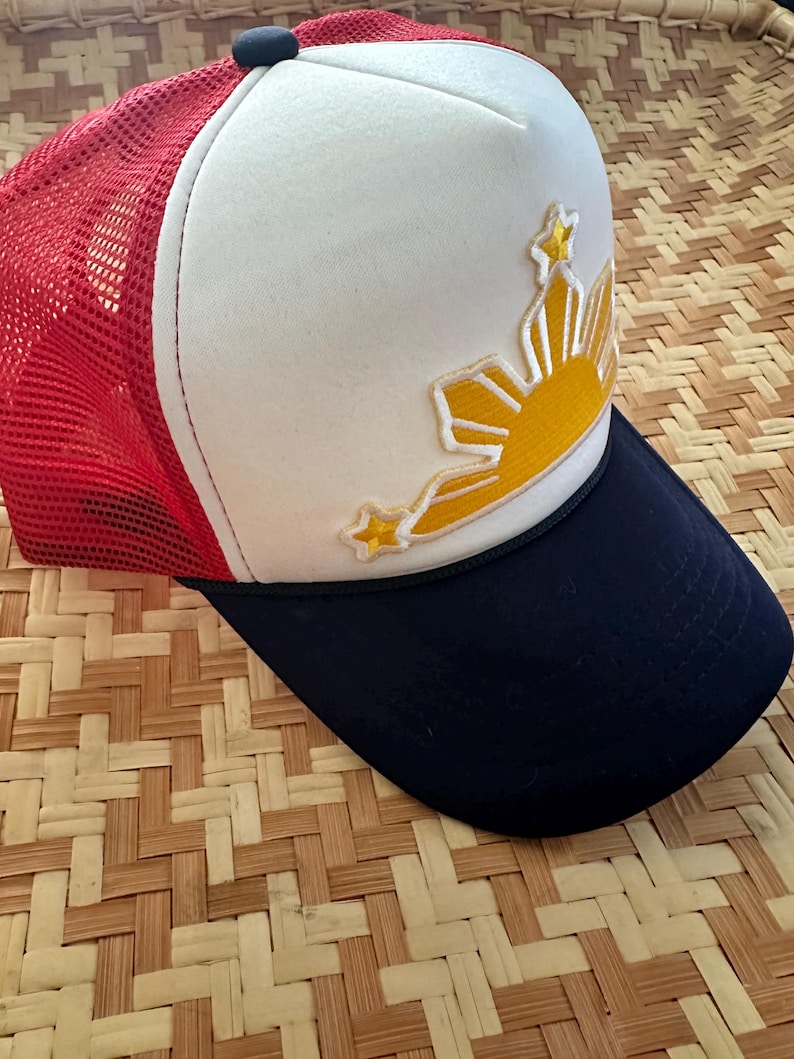 Filipino Philippines Flag Yellow Sun Pinoy Pinay 3 Stars and Sun ...