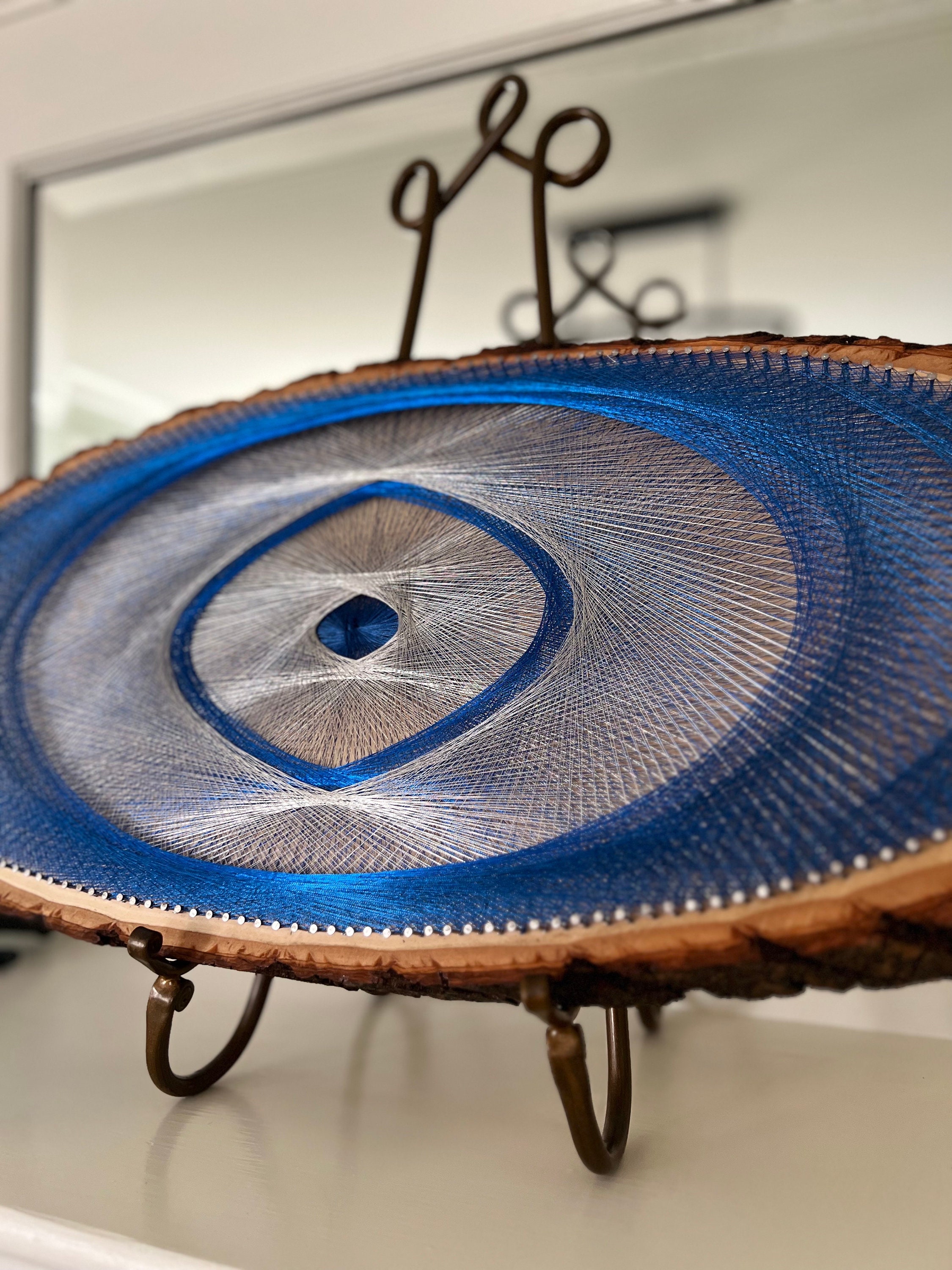 Evil Eye Wall Decor, Evil Eye String Art, Handmade Unique Artwork - Etsy