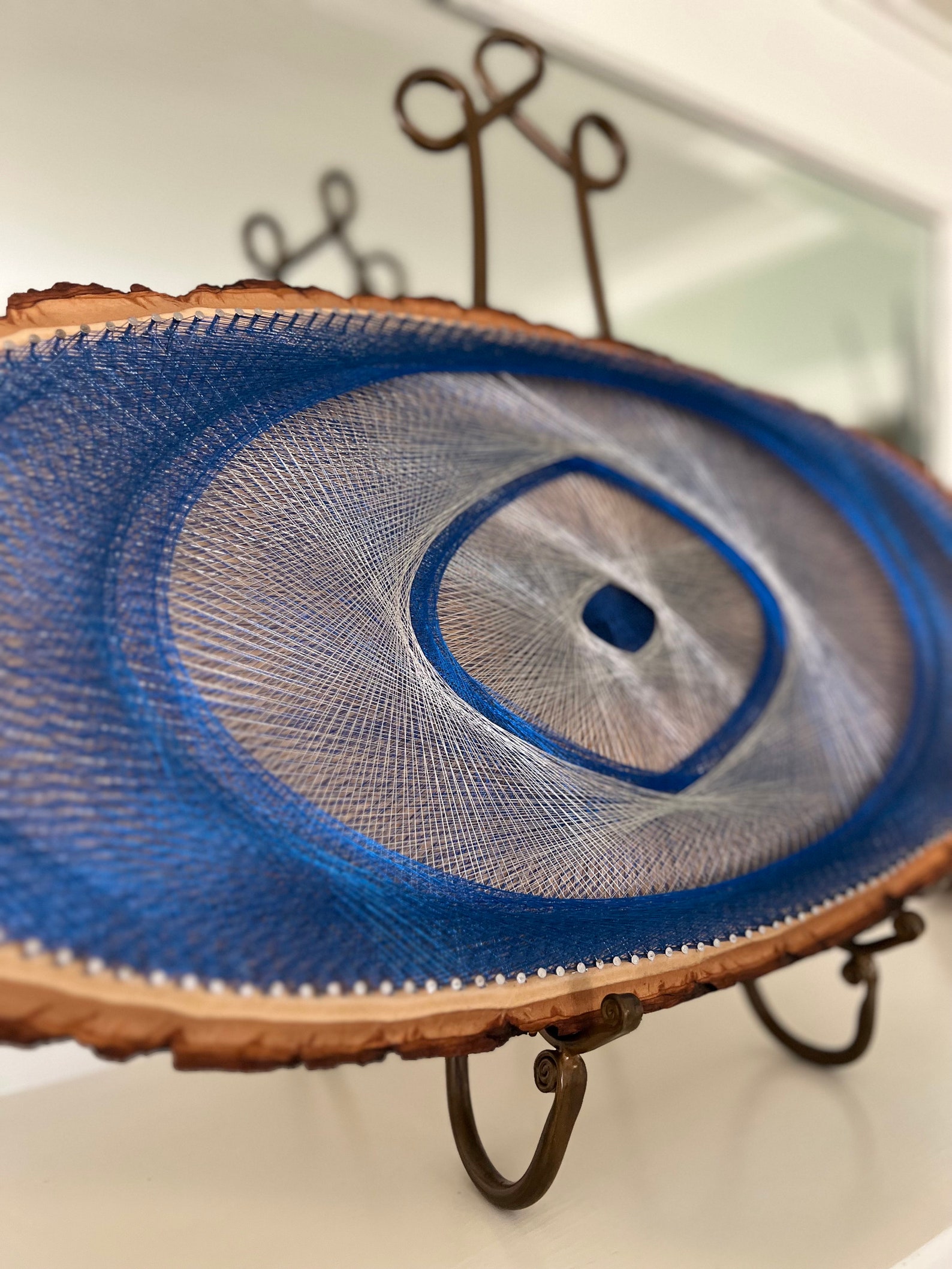 Evil Eye Wall Decor, Evil Eye String Art, Handmade Unique Artwork - Etsy