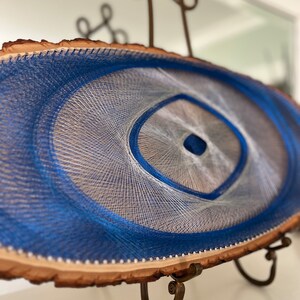 Evil Eye Wall Decor, Evil Eye String Art, Handmade Unique Artwork - Etsy