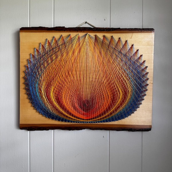 Sunset String Art - Etsy