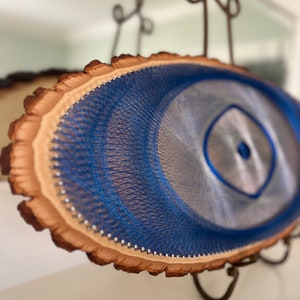 Evil Eye Wall Decor, Evil Eye String Art, Handmade Unique Artwork - Etsy