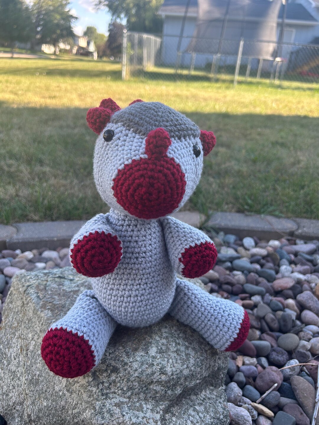 Dinosaur Stuffed Animal; Dinosaur Stuffy; Dinosaur Plushie; Stygimoloch ...