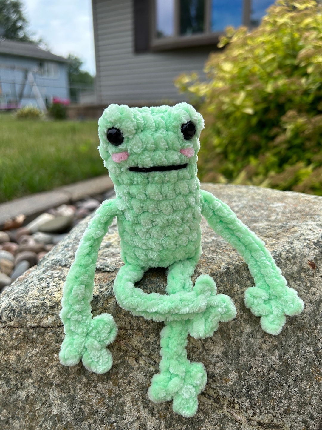 Leggy Frog Stuffed Animal Frog Stuffy Frog Plushie Frog Leggy Frog ...