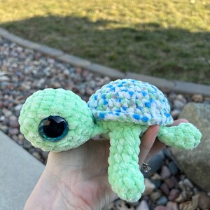 Turtle Stuffed Animal; Turtle Stuffy; Turtle Plushie; Turtle; Sea ...
