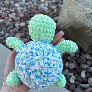 Turtle Stuffed Animal; Turtle Stuffy; Turtle Plushie; Turtle; Sea ...