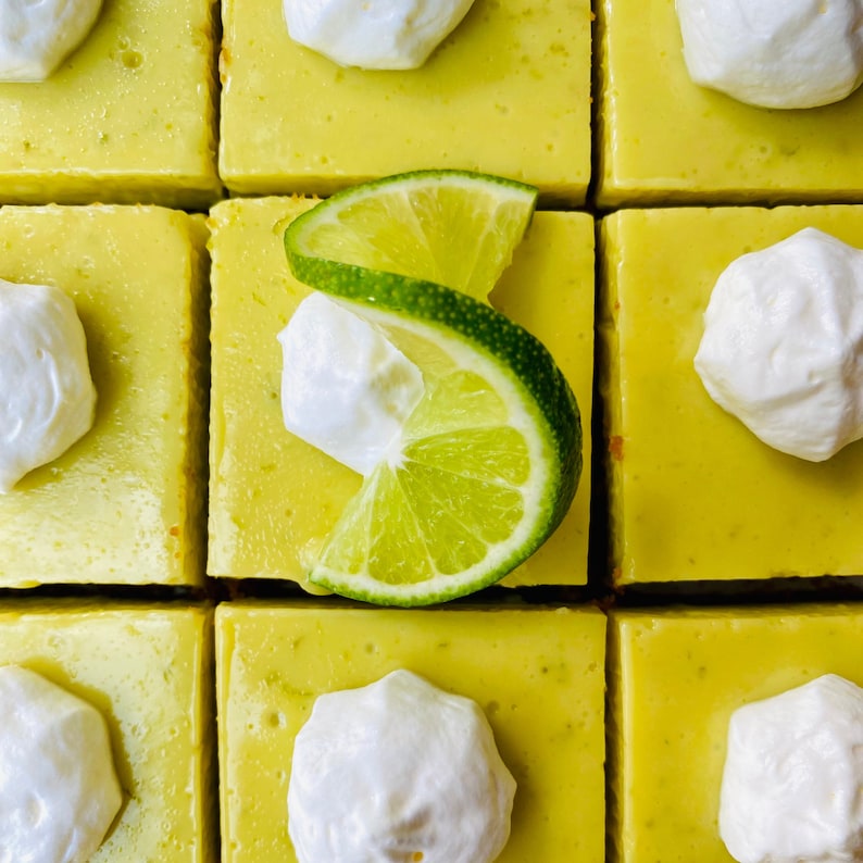 Key Lime Pie Bars Recipe: Gluten-free Optio. Summer Dessert (PDF) - Etsy