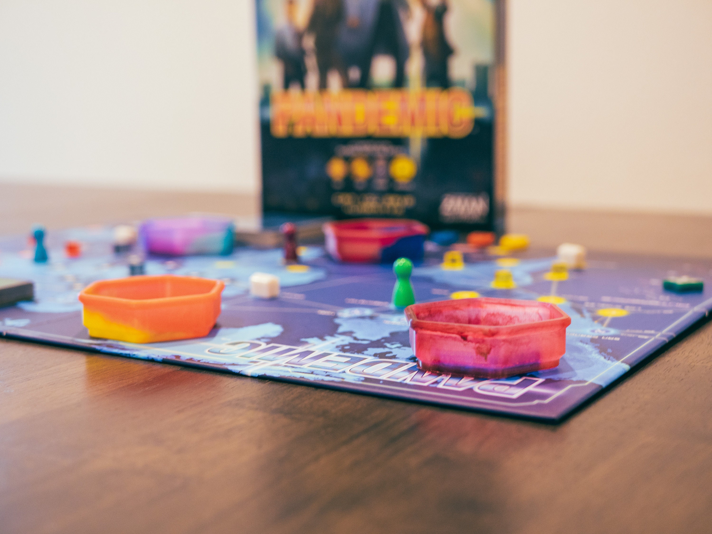 Resin Board Game Token Trays, Stackable Token Bowls, Handmade Token ...