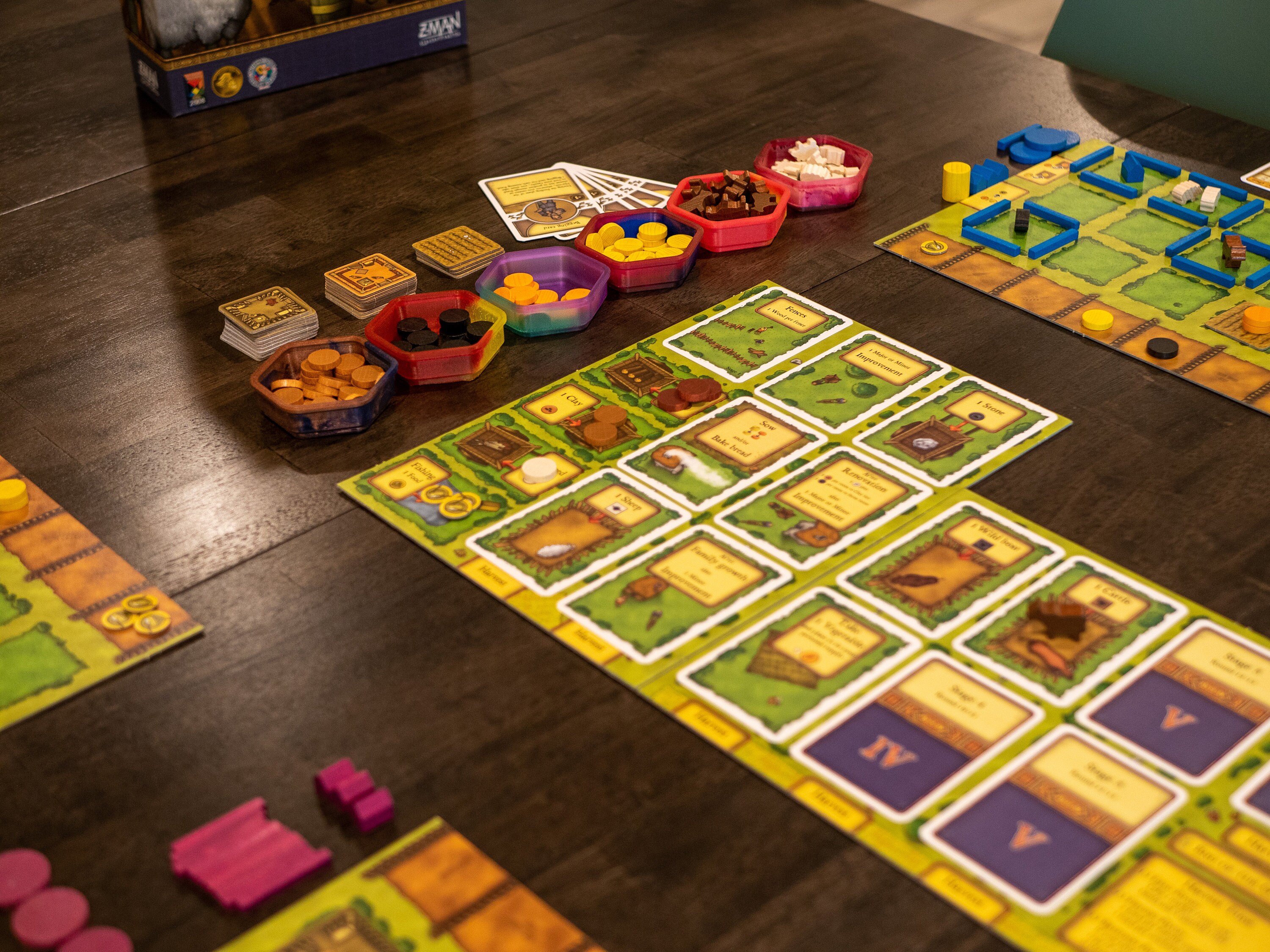 Resin Board Game Token Trays, Stackable Token Bowls, Handmade Token ...