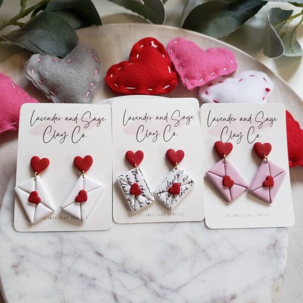 Envelope Earrings - Etsy