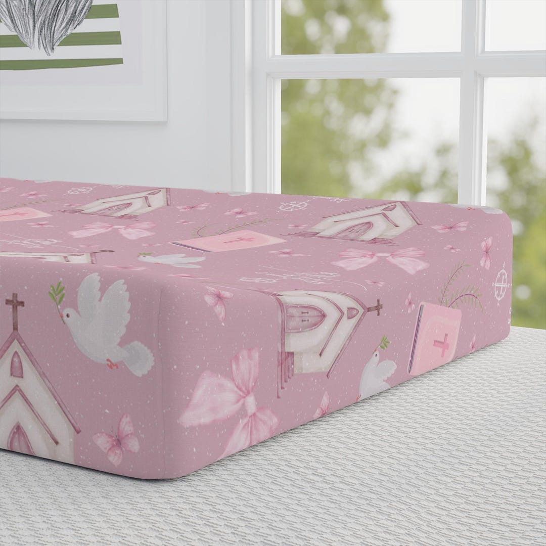 Psalm 119:105 Bible is Our Compass Baby Changing Pad Cover, Faith Based ...