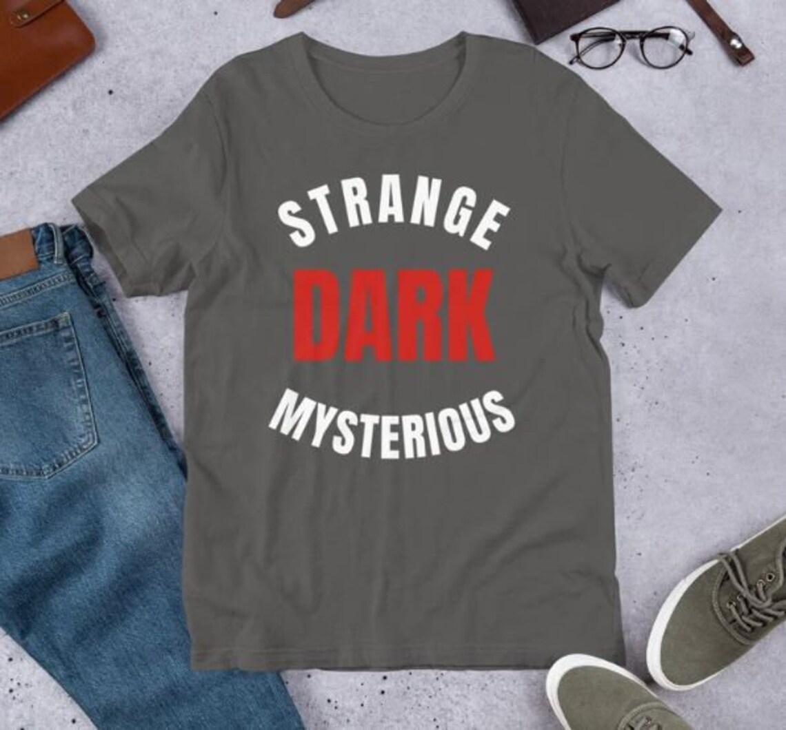 Strange Dark Mysterious Svg Png Pdf: Mrballen Merch (digital Download ...