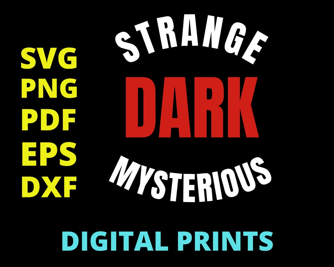 Strange Dark and Mysterious Svg, Mr. Ballen Tell Me A Bedtime Story Svg ...