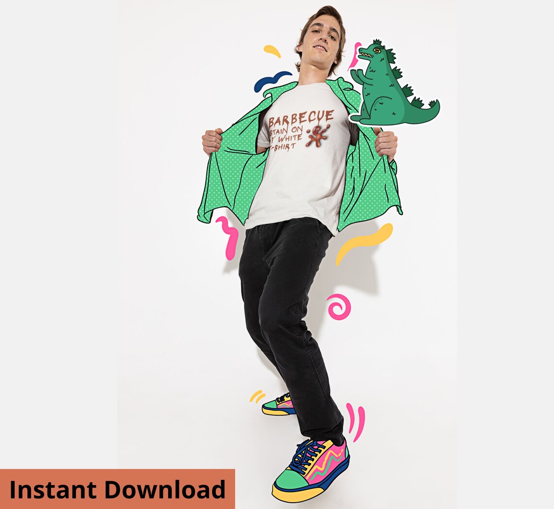 Barbecue Stain on My White T-shirt Svg Tim Mcgraw Song Shirt - Etsy