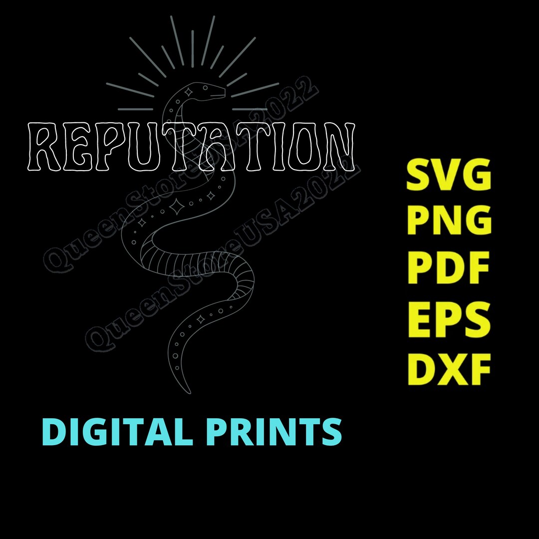 Reputation Snake SVG: Mental Health Clipart (digital Download) - Etsy