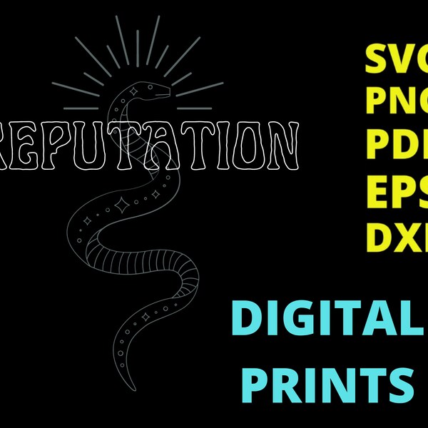 Reputation Snake Png - Etsy