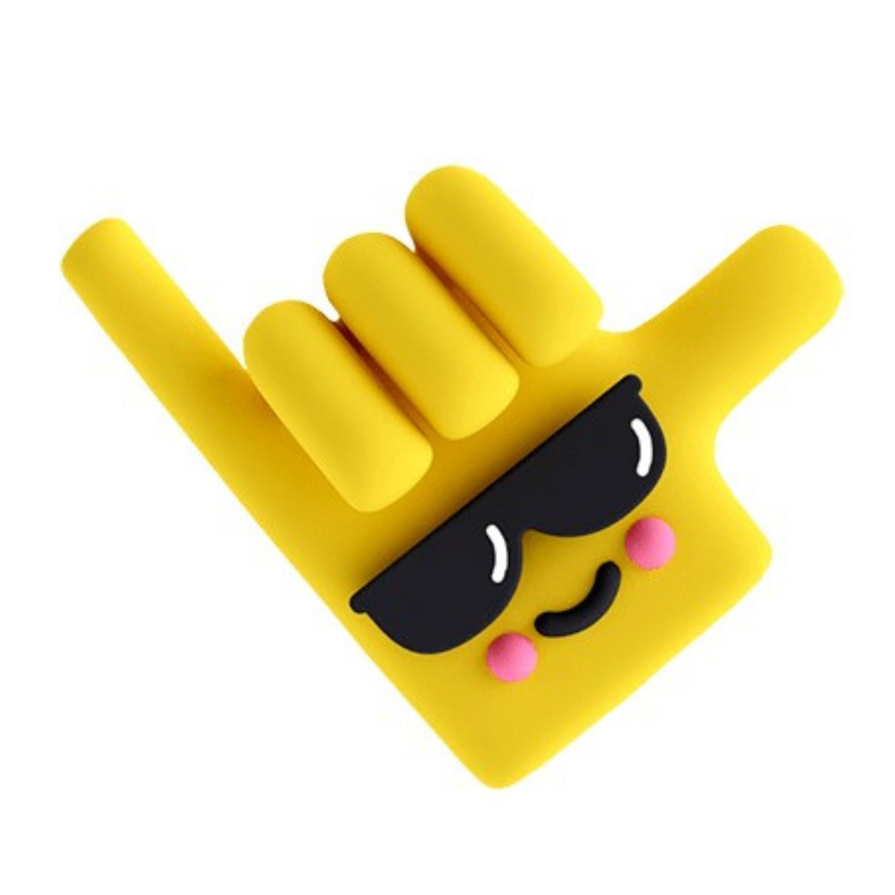 Hand Saluting Sign, Vinyl Decal, Friendship and Greetings, Multiple ...