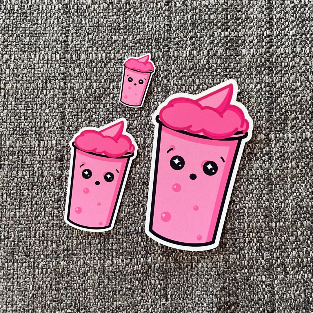 Smoothie Sticker - Multiple Sizes - Etsy