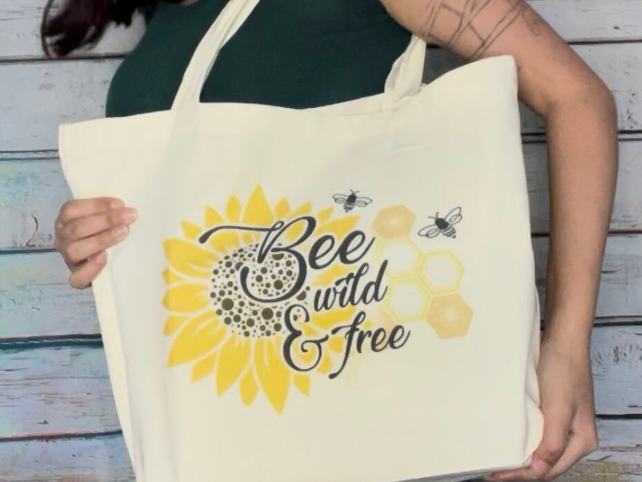 Bee Wild & Free - Design File -JPEG, PNG, SVG - Etsy