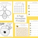 Bee Life Cycle Mobile: Cut & Paste Activity Kit (digital Download) - Etsy