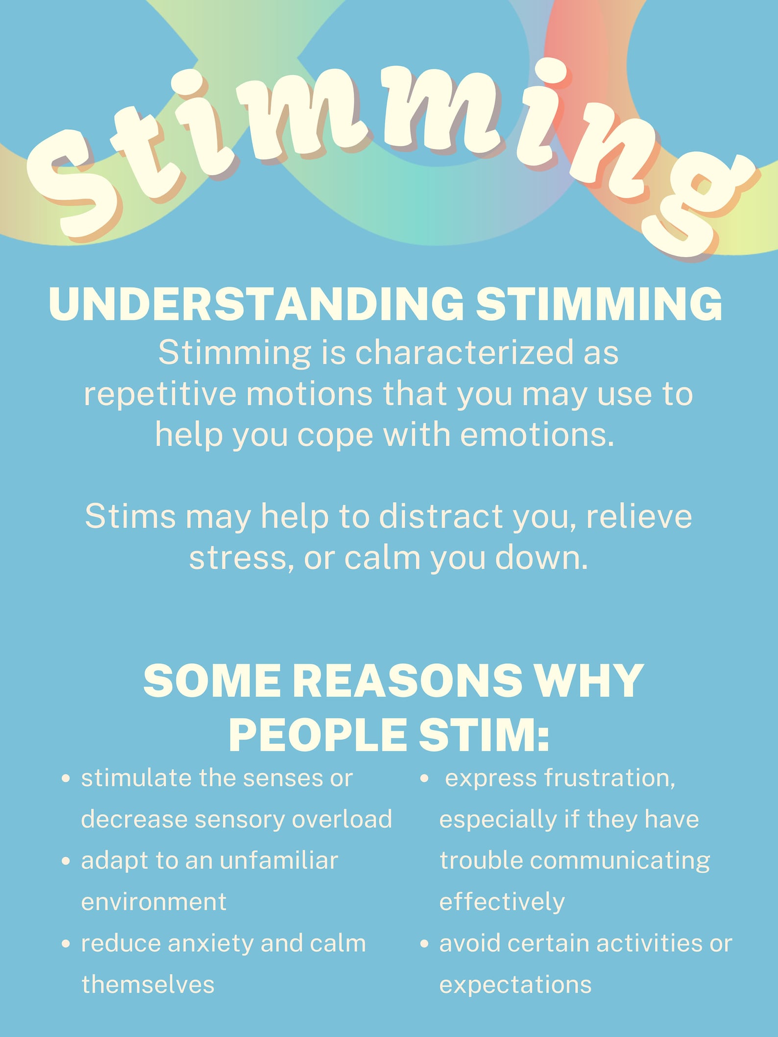 ADHD & Autism Uncovering Your Stims Workbook - Etsy