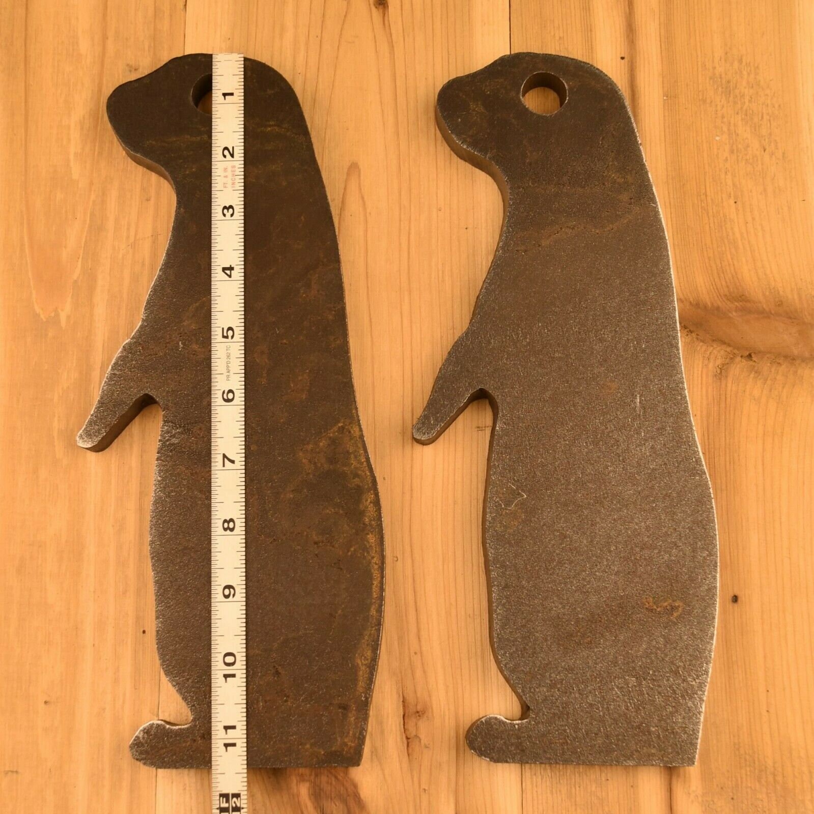 1/2 Thick AR500 4x11 Prairie Dog Shooting Targets 2pc Set - Etsy