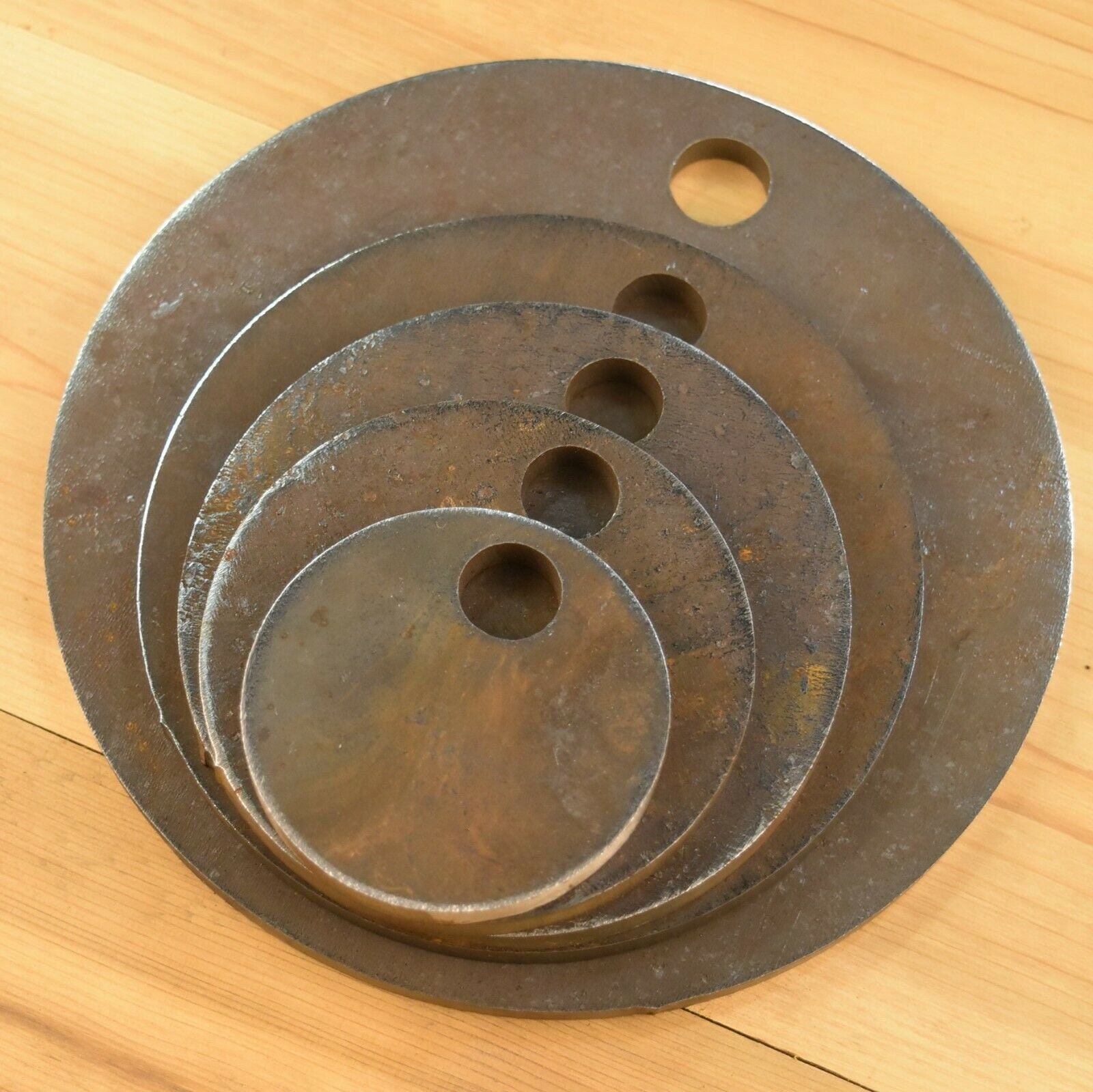 AR500 3/8" Steel Shooting Targets 5pc Circle Set 3” 4” 5” 6" 8" - Etsy