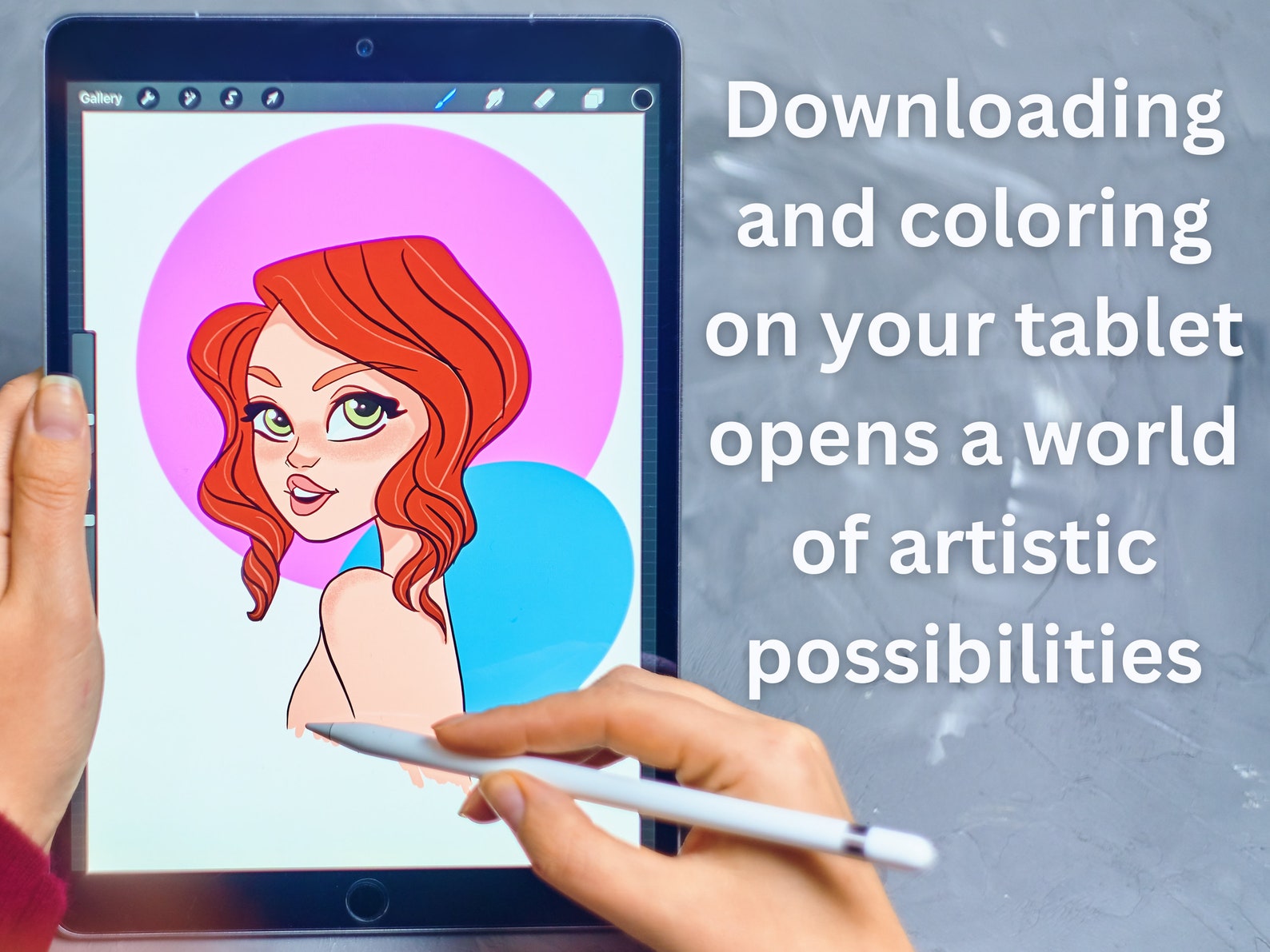 Cute Girls Coloring Pages Part 3, Instant Digital Download, 7 Printable ...