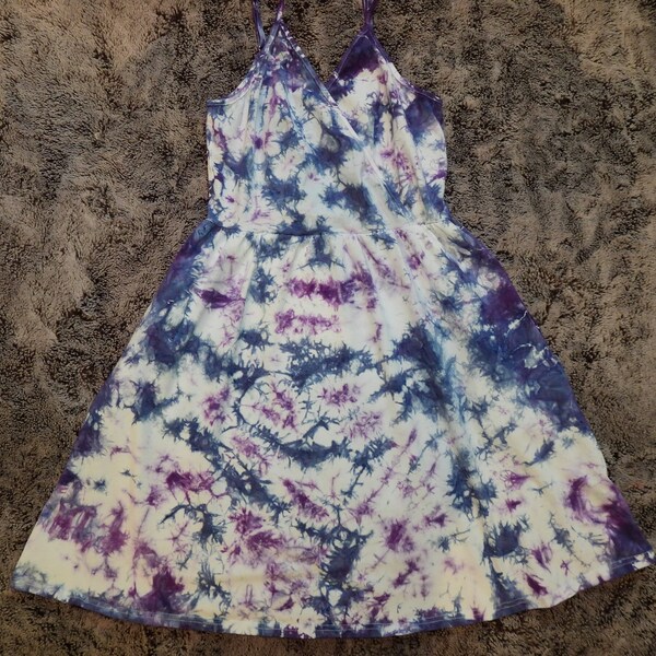 Tie Dye Sundress - Etsy
