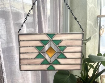 Aztec Stained Glass | Etsy