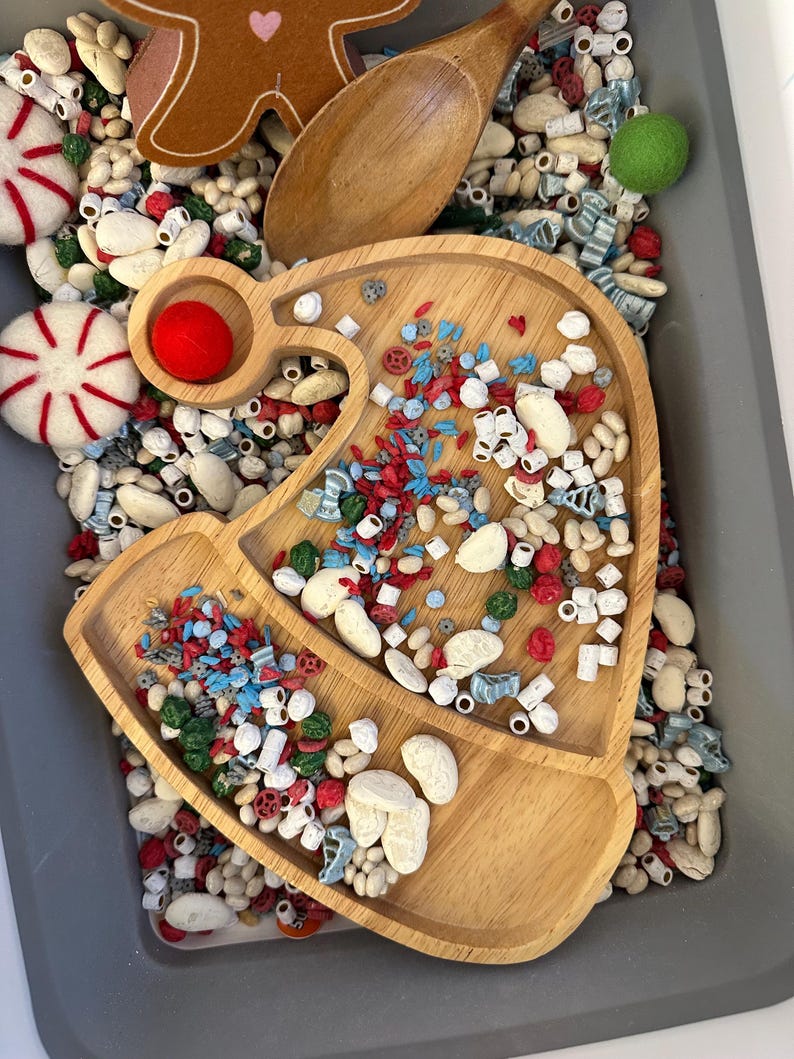 Wooden Christmas Tree Shaped Tray - Etsy