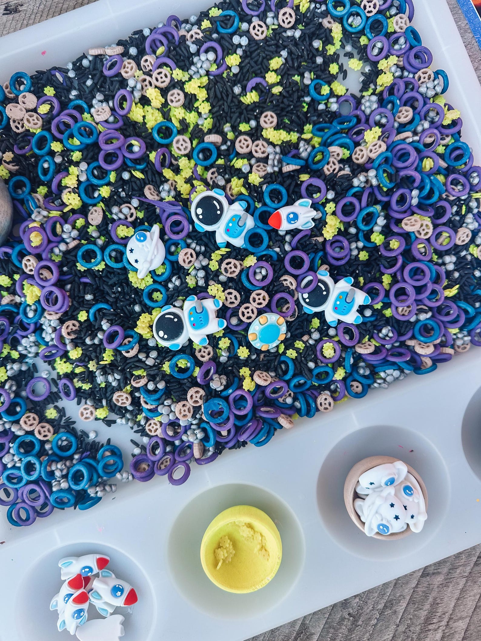 Take Me to Space Sensory Bin Filler - Etsy