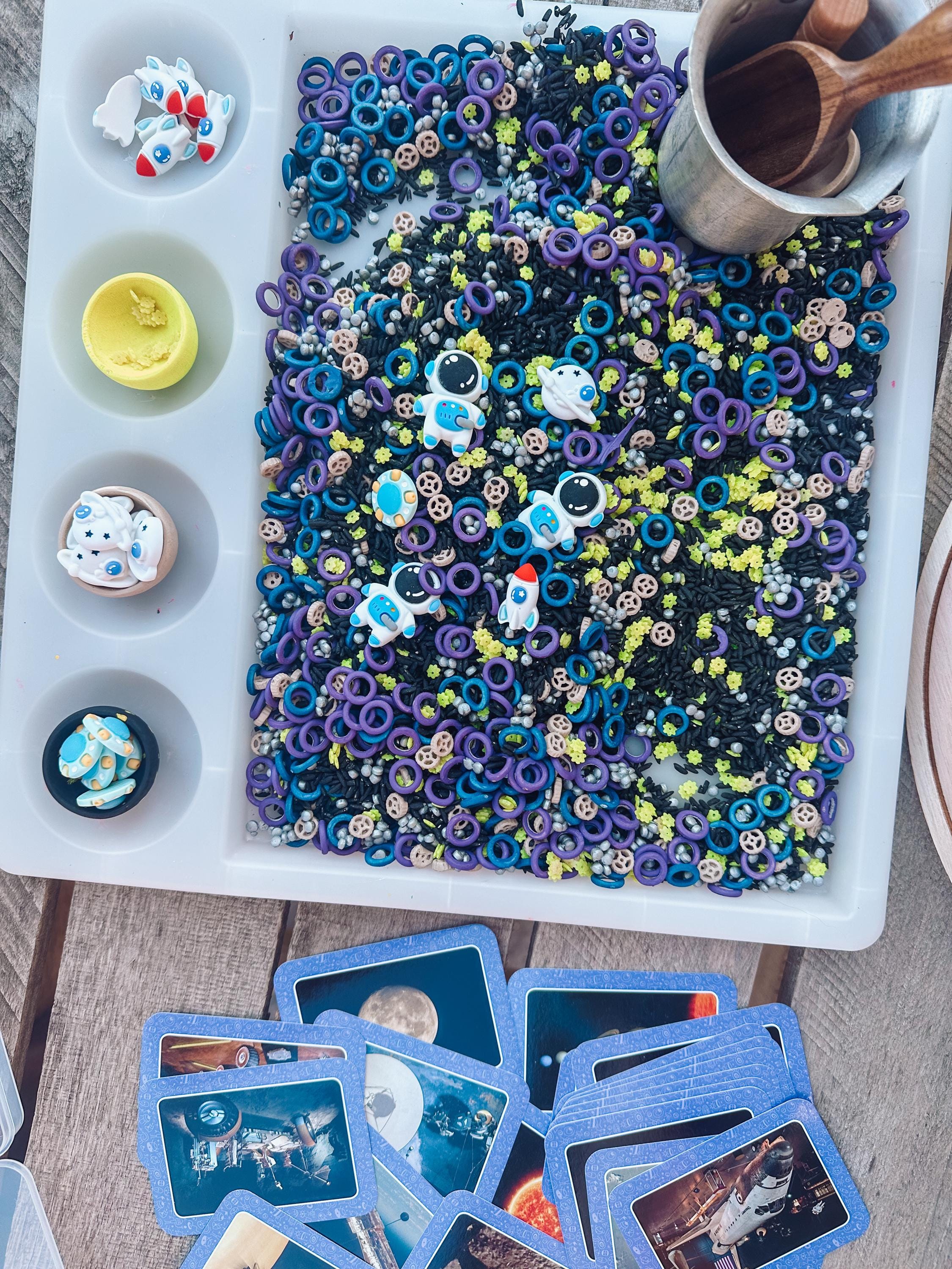 Take Me to Space Sensory Bin Filler - Etsy