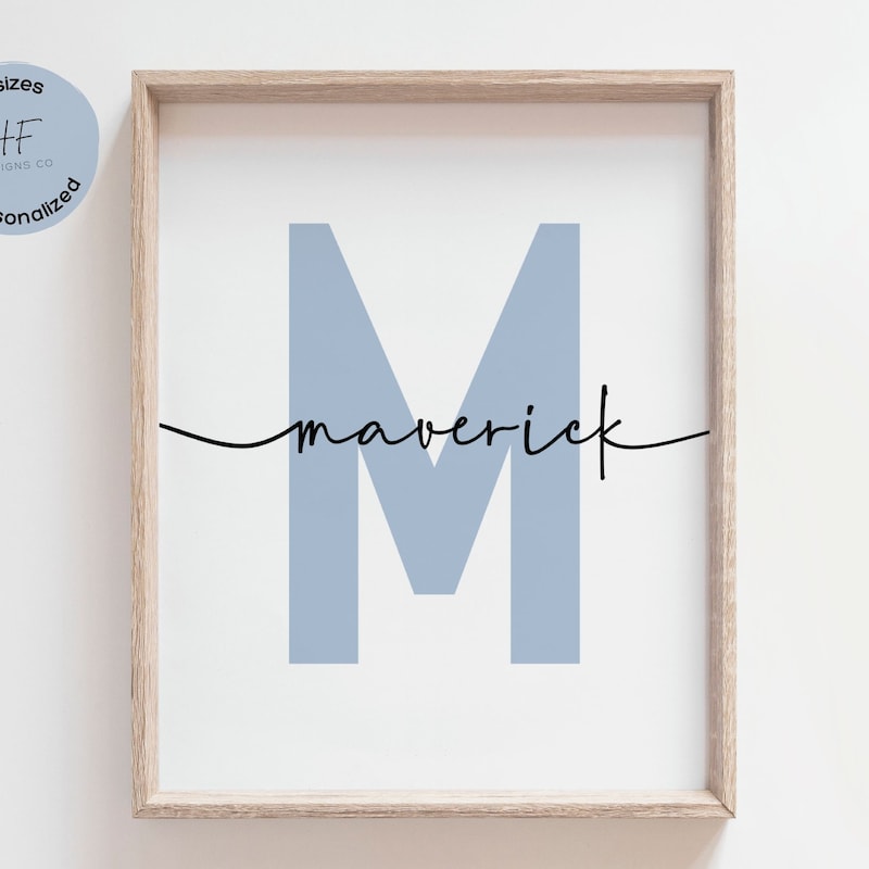 Monogram Printable - Etsy