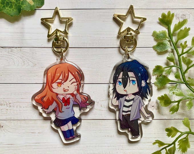 Horimiya: Hori and Miyamura Matching Keychain Charms - Etsy