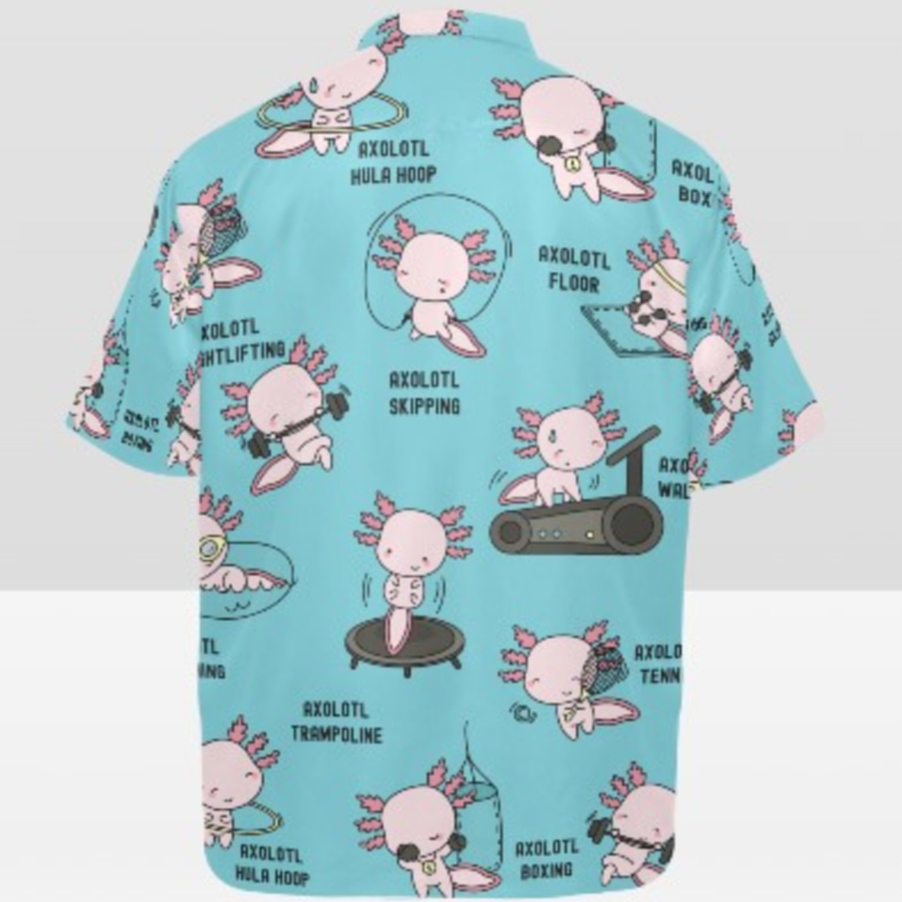 Kawaii Axolotl Exercise Grooming Jacket Astronaut Cows Animal - Etsy