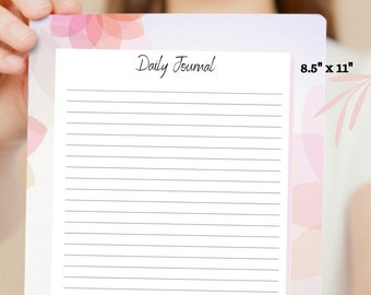 Printable Journal - Etsy