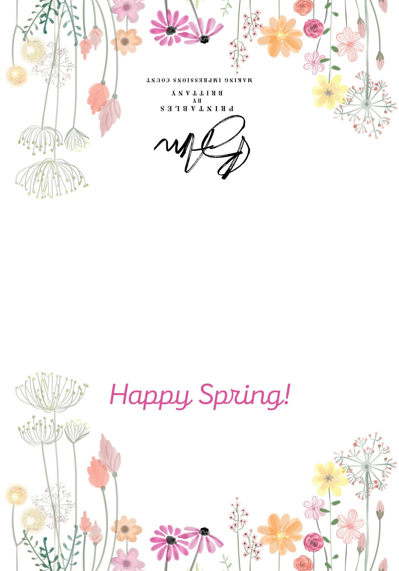 Happy Spring Wallpaper