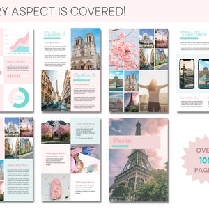 100+ Page Travel Ebook Templates for Canva, Blogger Templates, Ebook ...