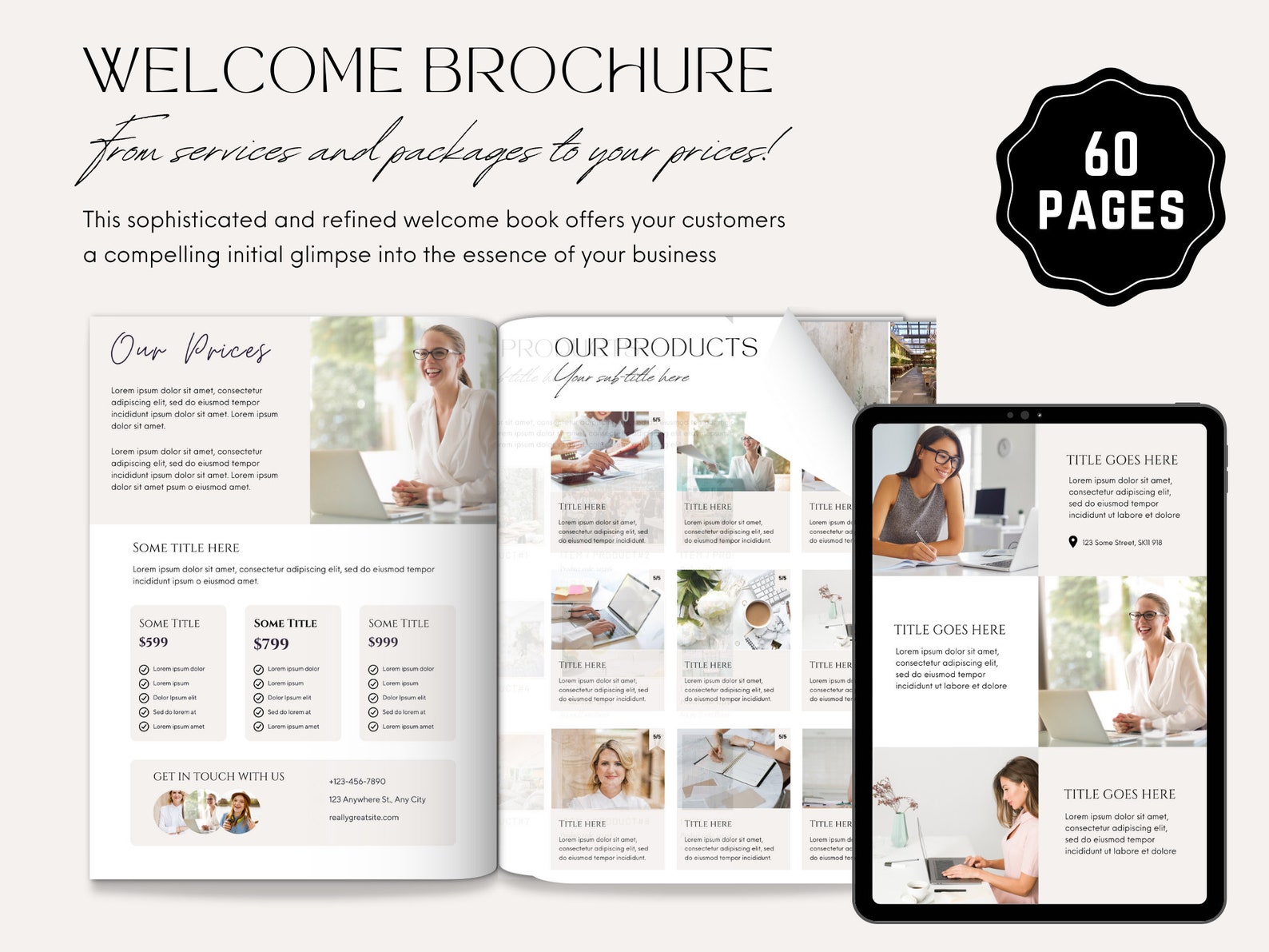 Virtual Assistant Template, VA Branding Kit, Virtual Assistant Client ...