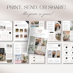 Venue Rental Welcome Book, Editable Onboarding Template, Venue Hire ...